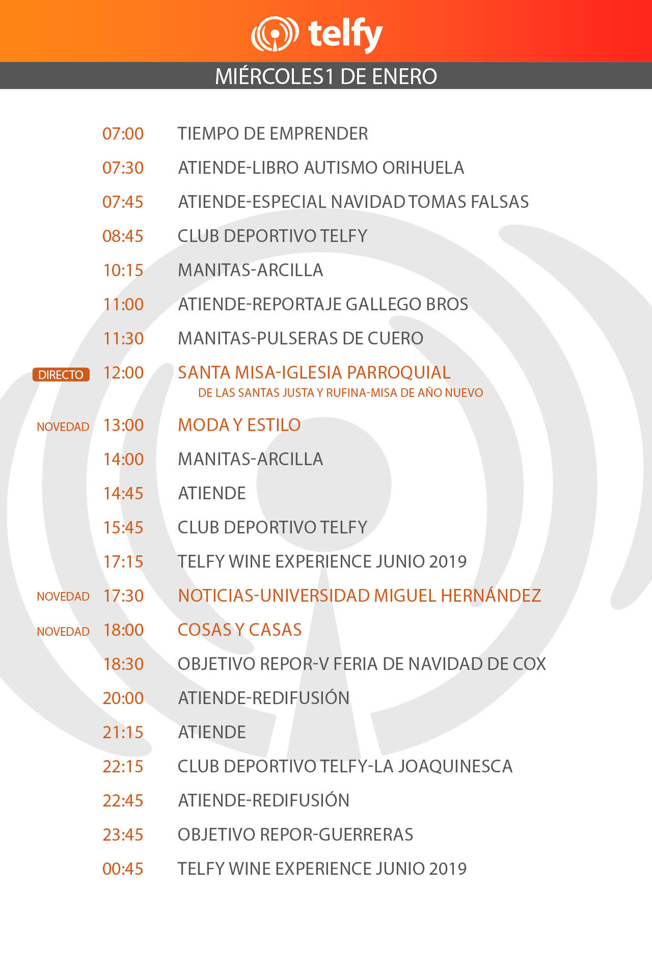 TELFY ENERO 2020 01 programacion - Blog Telfy