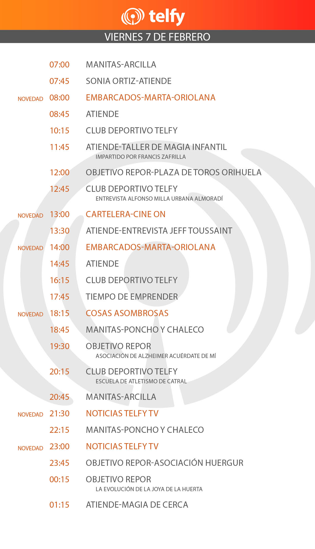 TELFY FEBRERO 2020 07 programacion - Blog Telfy