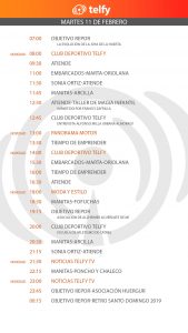 TELFY FEBRERO 2020 11 programacion - Blog Telfy