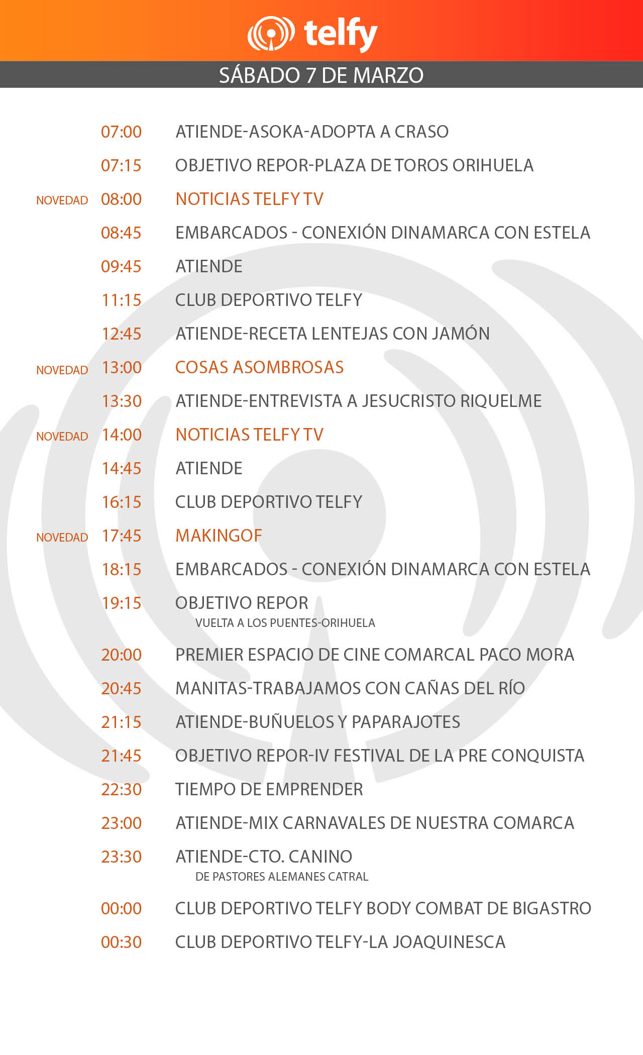 TELFY MARZO 2020 07 programacion - Blog Telfy